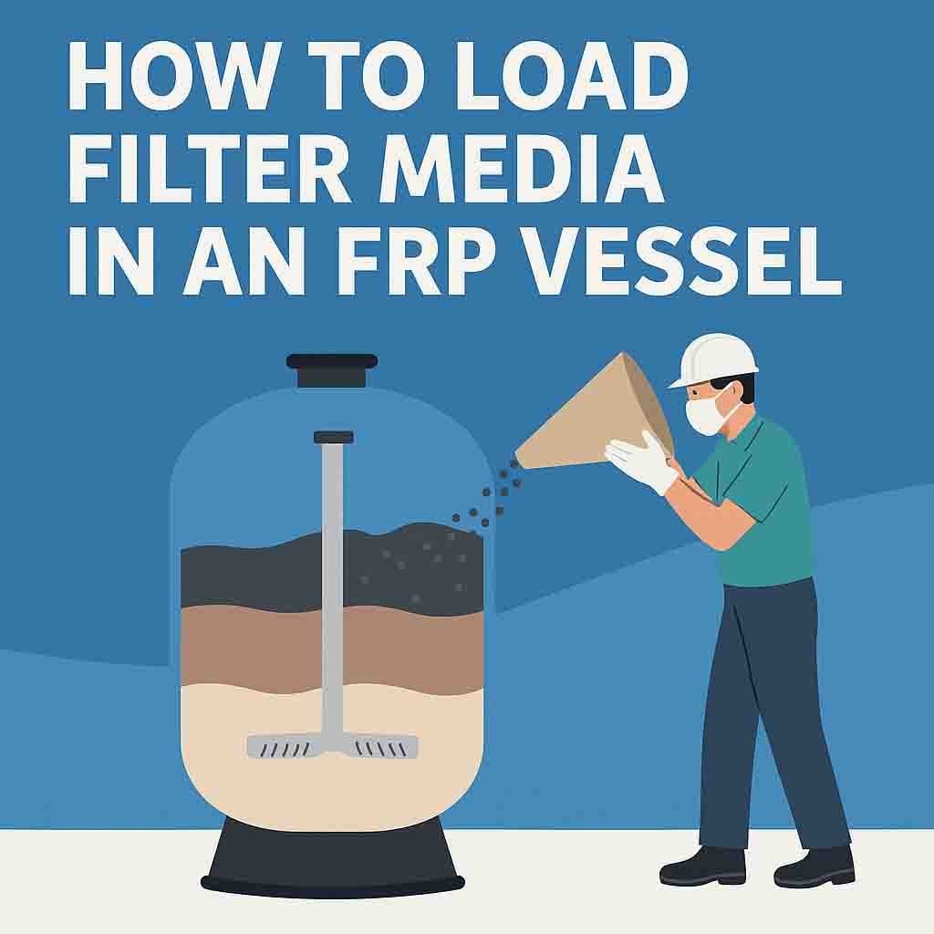 How to Load Filter Media in FRP Vessels