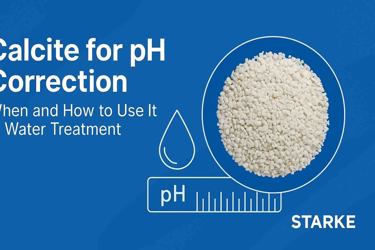 Calcite for pH Correction in Water Treatment