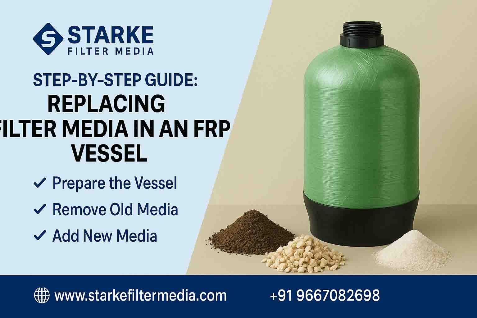 Replace Filter Media for Peak Performance | Starke