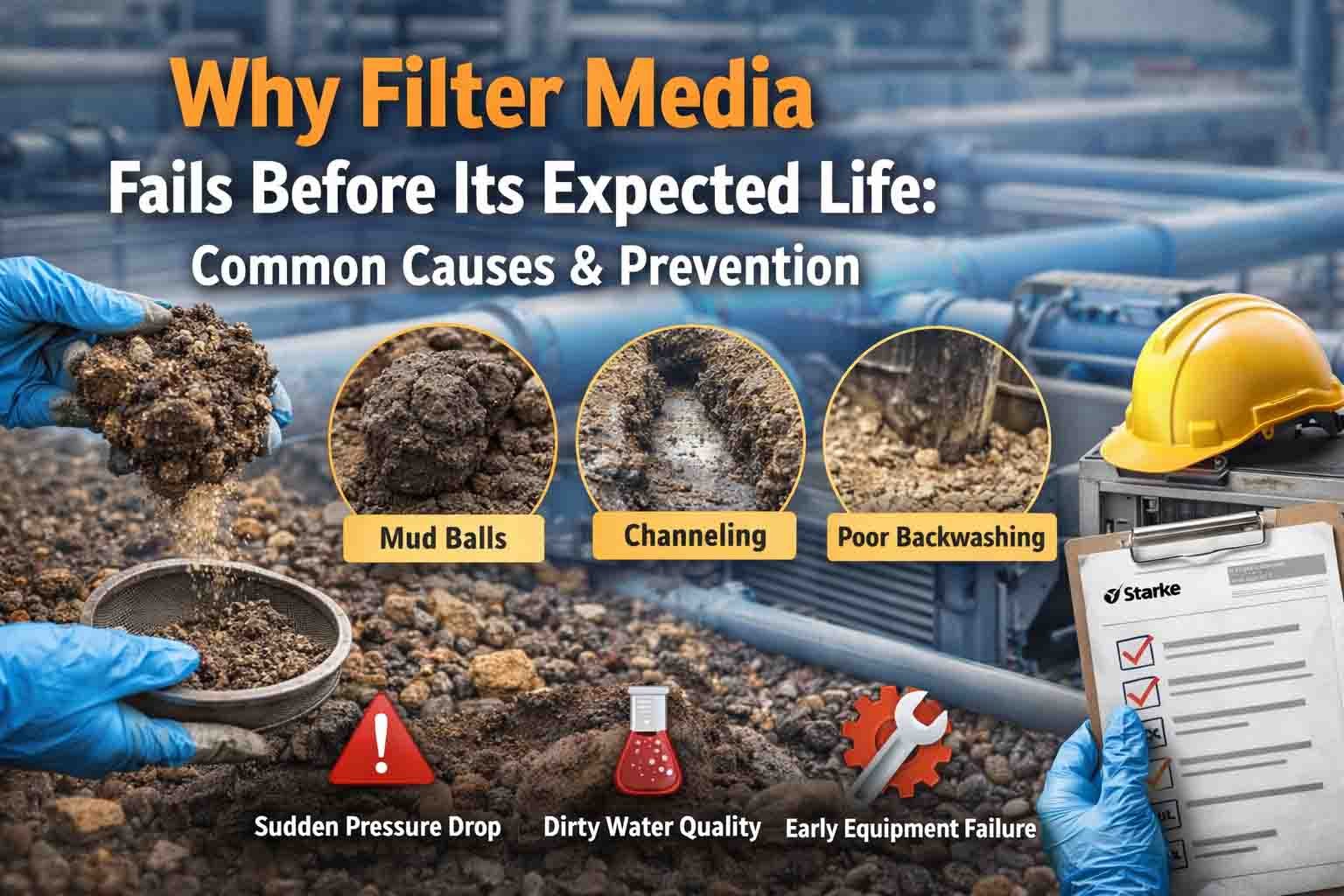 Why Filter Media Fails Before Its Expected Life: Causes, Signs