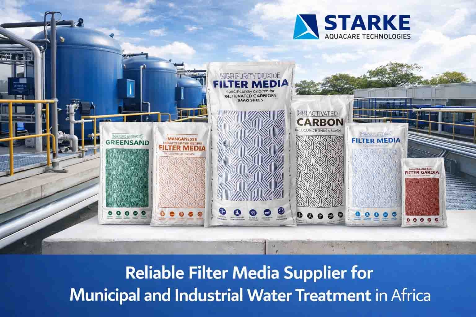 Filter Media Supplier in Africa - Sand, Anthracite & Garnet