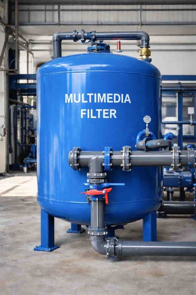 Multimedia Filter Media Size Chart (Sand, Anthracite, Garnet)